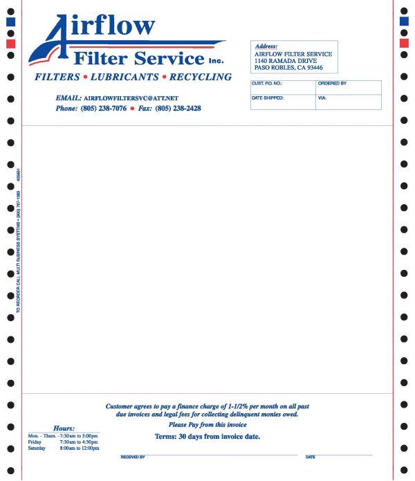 Continuous Forms – ProDocumentSolutions